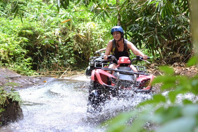 Combo Package Ubud ATV Quad Bike and Ubud Rafting with lunch - Key Points