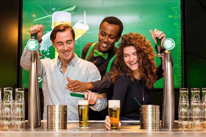 Combo Ticket: Heineken Experience Amsterdam and 1h Canal Cruise - Heineken Experience (Approx. 2 hours)
