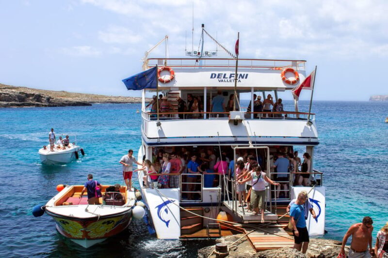 Comino & Blue Lagoon Cruise inc Photo Stop at Crystal Lagoon - Frequently Asked Questions
