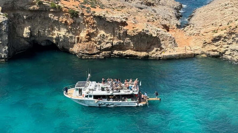 Comino Blue Lagoon & Crystal Lagoon - 3 Bay Cruise - The Itinerary: A Detailed Look at Each Stop