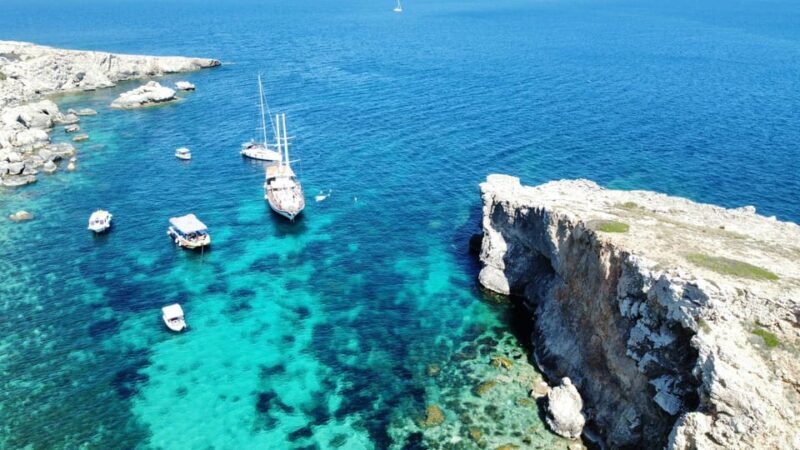 Comino Island , Blue lagoon, Crystal Lagoon & Gozo & Caves - Key Points