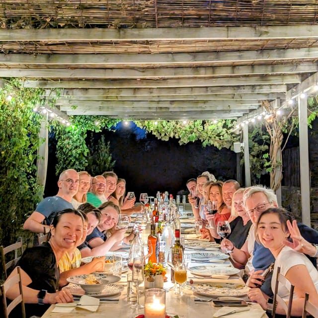 Communal dinner in an ancient Tuscan farmhouse - An Authentic Tuscan Meal with a View and a Butcher’s Art