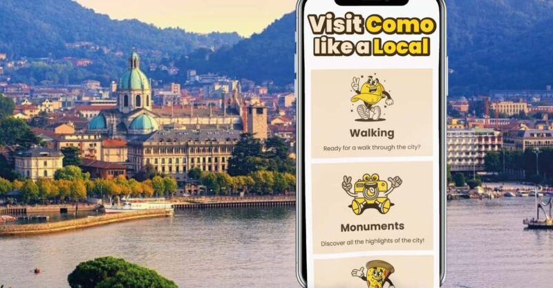 Como: Digital Audioguide made with a Local for your Tour - Key Points