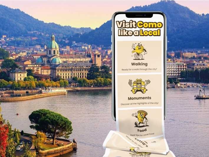 Como: Digital Audioguide made with a Local for your Tour - Discovering Como with a Digital Local Guide