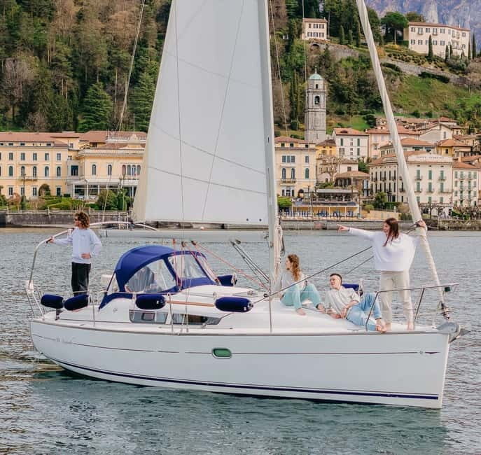Como Lake: Sailing Tour With Traditional Aperitivo - Key Points