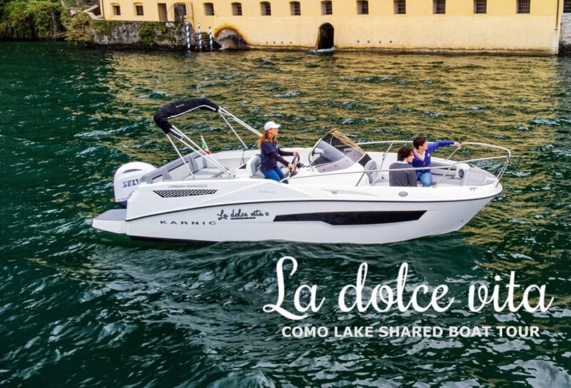 Como lake shared boat tour 1 o 2 ore rain cover - A Full Dive into Lake Como’s Shared Boat Tour Experience