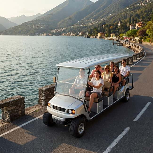 Como: Private VIP tour with guide on golf cart - Key Points