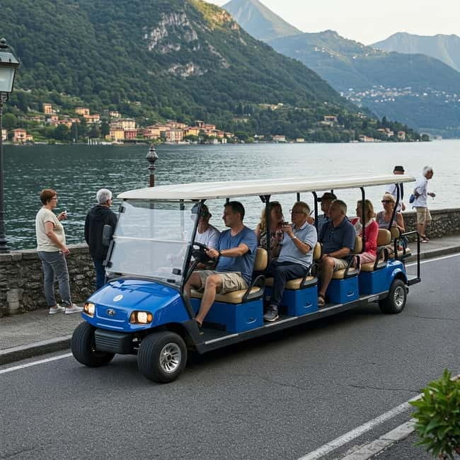 Como: Private VIP tour with guide on golf cart - An Up-Close Look at the Como Private VIP Tour