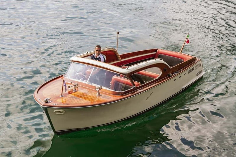 Como: Wooden Boat Shared 1-Hour Tour - Key Points