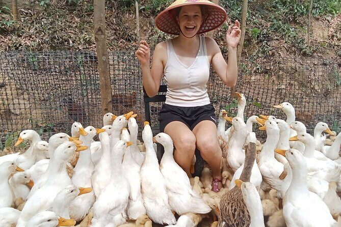 Conquering Duck massage at Duck Farm by Bicycle Tour - Key Points