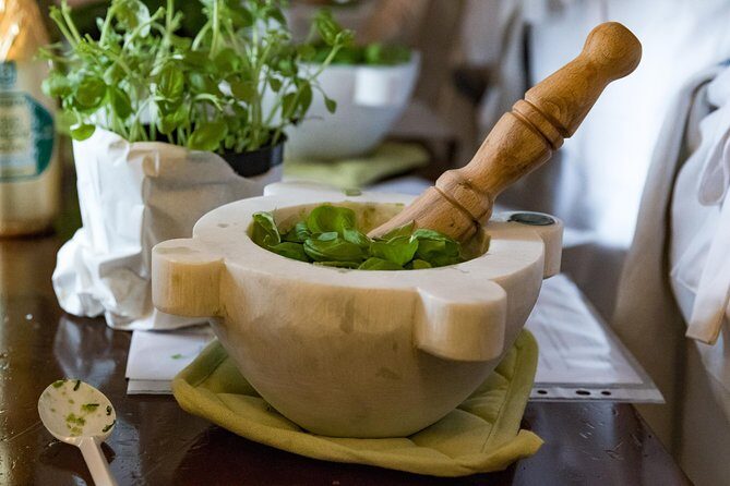 Cooking Class Pesto Sauce - The Setting and Meeting Point