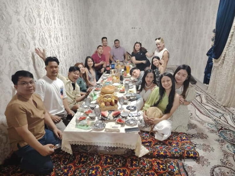 cooking traditional food in Samarkand with local people - Key Points