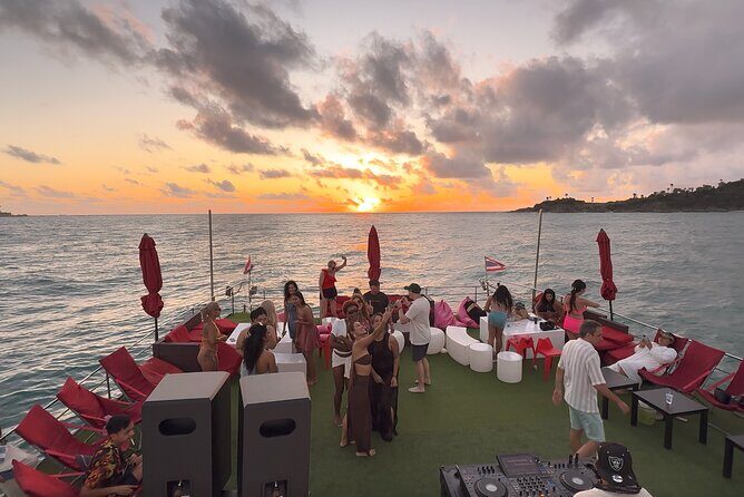Coral and Racha Island Day Trip with Boat Party and Sunset BBQ - Key Points