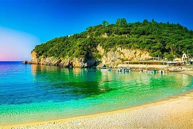 Corfu: A relaxed day at Glyfada Beach - Transportation & Group Size