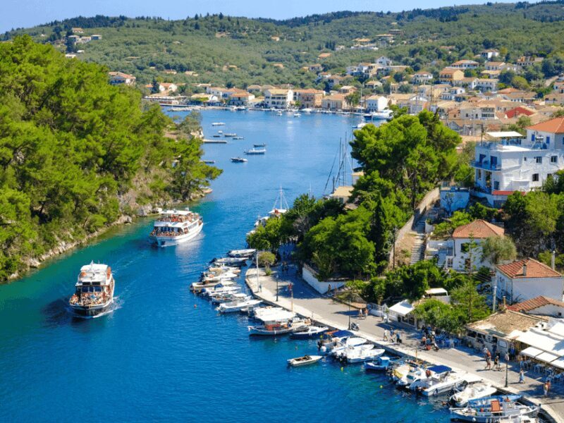 Corfu: Paxos Island Full-Day Cruise with Blue Caves - Gaios and Lakka: Exploring Island Life