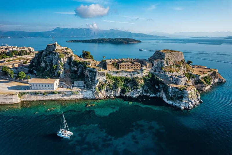 Corfu Sunset Cruise Escape with live DJ, drinks and snacks - Starting Point: Ionian Cruises in Corfu Town