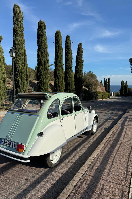 Corniche d'or 2CV Tour with Wine Tasting - Key Points