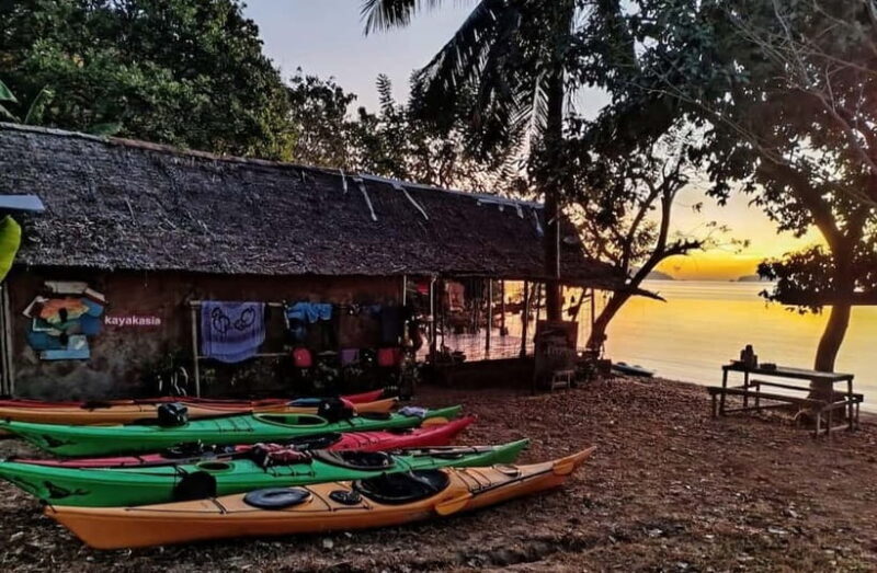 Coron: Coron Island Sunset Kayaking trail - Key Points