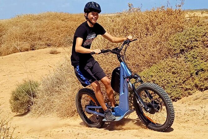 Corralejo E-trial Scooter Off Road Tour - A Closer Look at the Corralejo E-trial Scooter Off Road Tour