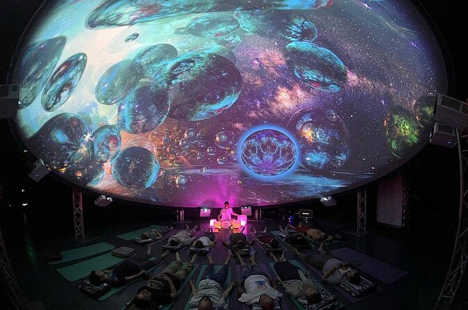 Cosmic Sound Bath Under 360° Projection Dome - A Detailed Look at the Cosmic Sound Bath Experience