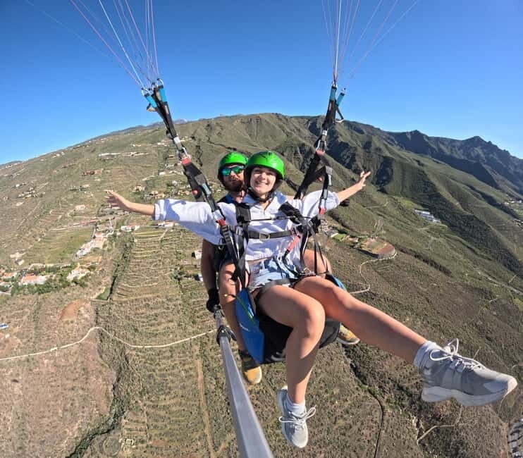 Costa Adeje, Paragliding with pick up service and 5 free photos! - Pricing and Value