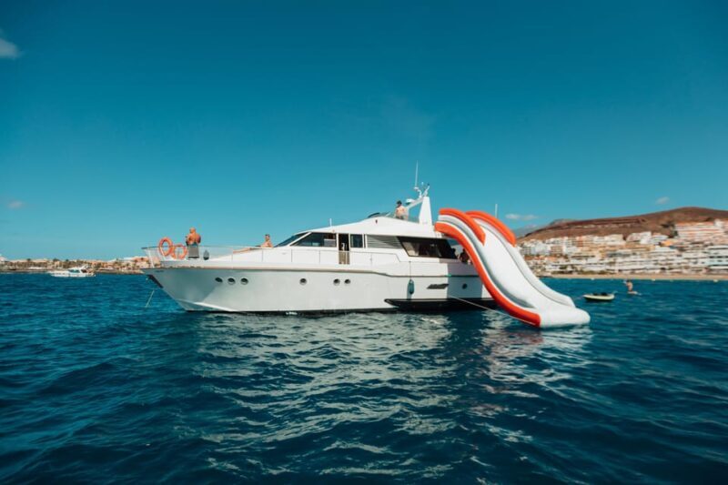 Costa Adeje: Private Yacht Trip with Watersports and Slides - Key Points