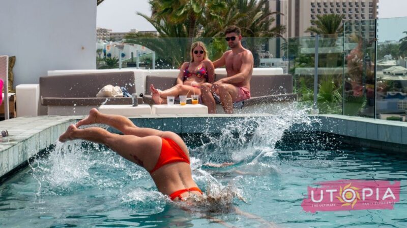 Costa Adeje: Tenerife Monkey Beach Club Utopia Pool Party - The Music and Live Performers