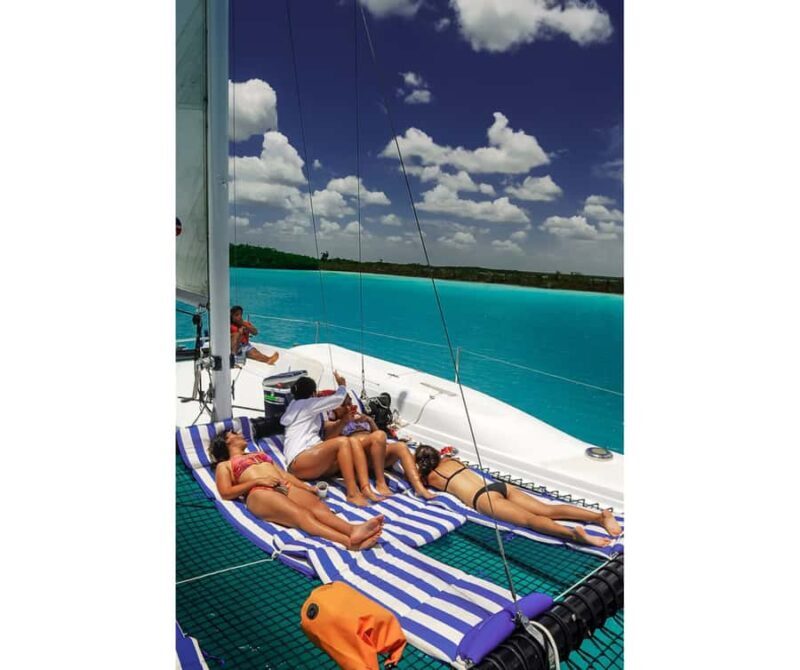 Costa Maya: Private catamaran tour in the 7-color lagoon with lunch - What Makes This Tour Stand Out?