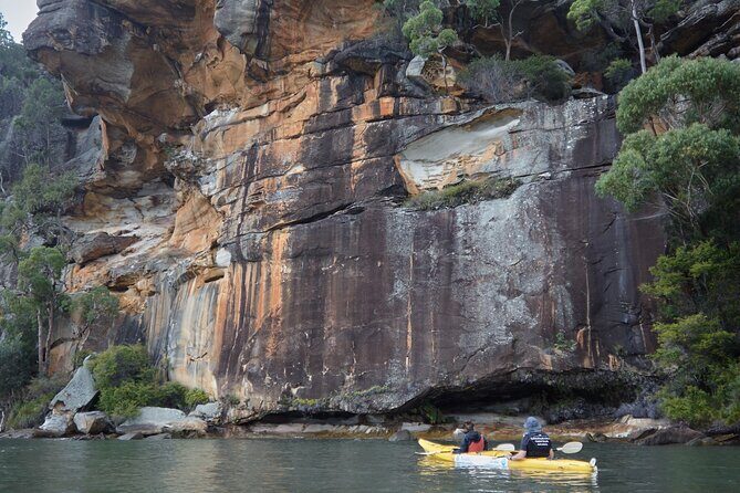 Cowan Creek Lunch paddle with Aboriginal rock art - What You’ll Experience