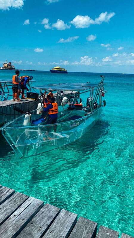 Cozumel: Excursion Crystal Boat Tour with Snorkel & Drinks - What Travelers Say