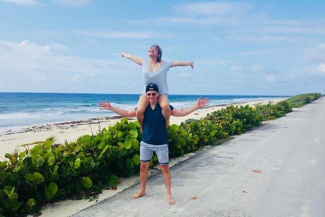 Cozumel Jeep Adventure to Jade Caverns with Lunch and Snorkel - Relaxing at Tortugas Snorkel Center & Beach Bar