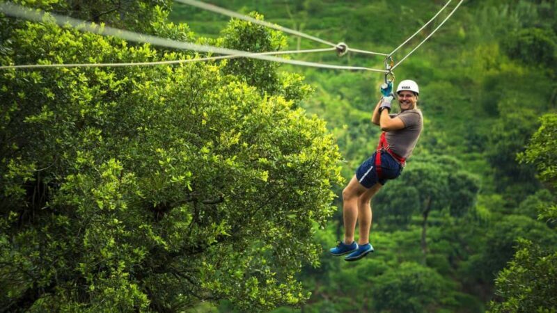 Cozumel: KUZÁ Beach & Adventure Park Deluxe Pass & Zip Line - The Zip Line Adventure: Exhilaration Above the Canopy