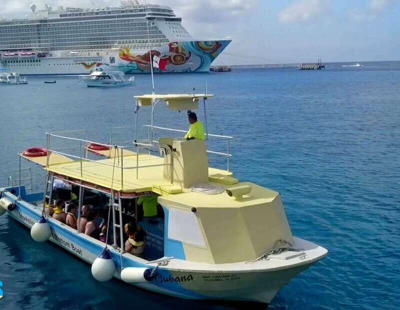 Cozumel: Private VIP Glass Bottom-Boat and Snorkeling Tour - Key Points