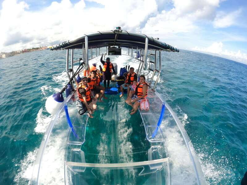 Cozumel: Transparent Boat Tour with Snorkeling and 2 Beers, Clear Boat - Key Points