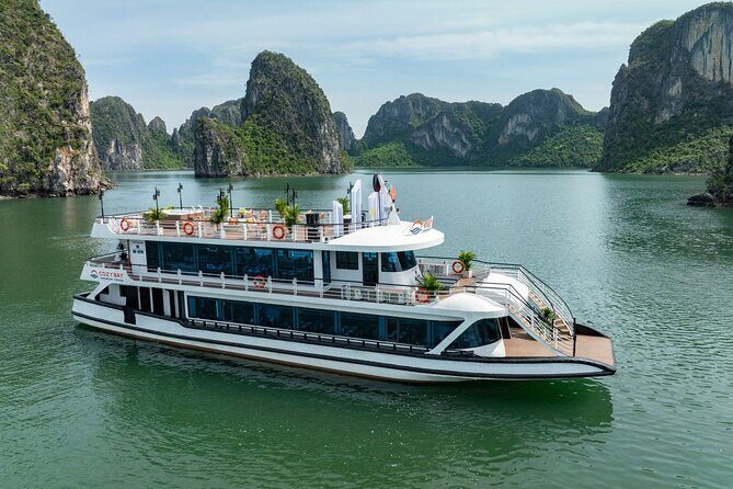 Cozy Premium 5 Star Halong Bay Day Tour By Expressway Transfer - Key Points