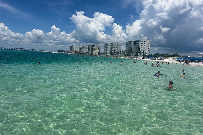Crab Island Charter Four Hours! Double Decker Pontoon 2 Slides - The Sum Up