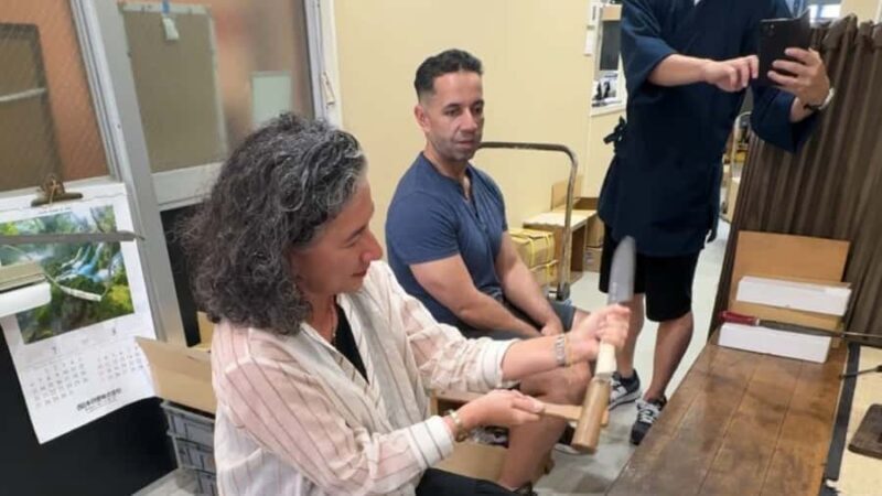 Craft Your Own Knife in Sakai: Handle-Making, Name Engraving - The Value of the Experience