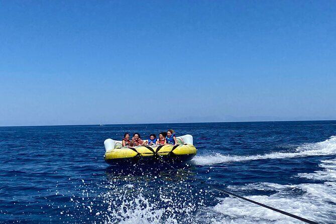 Crazy Sofa 15-Minutes Riding in Traganou Beach - Key Points
