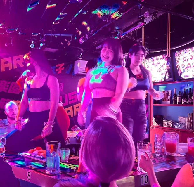 Crazy timeMuscle Girls + Alcohol + Object Destruction Tour! - Key Points