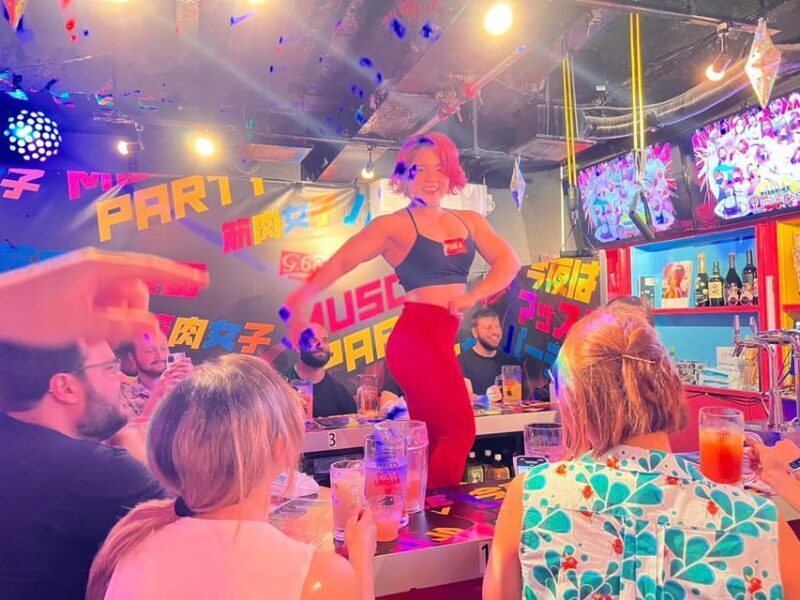 Crazy timeMuscle Girls + Alcohol + Object Destruction Tour! - An Overview of the Experience