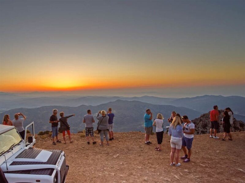 Crete: Land Rover Safari with Sunset Viewing, Dinner, & Wine - Authenticity and Cultural Insights