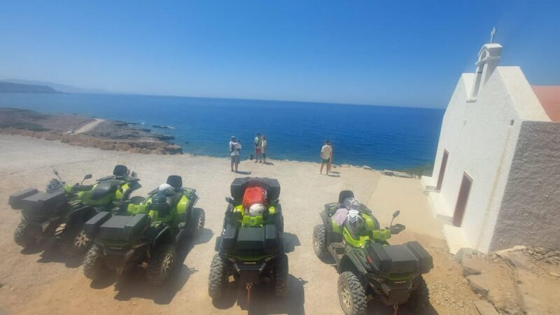 CRETE :MALIA HERSSONISOS QUADS ECOTOUR ADVENTURE - HIGH PERF - Key Points