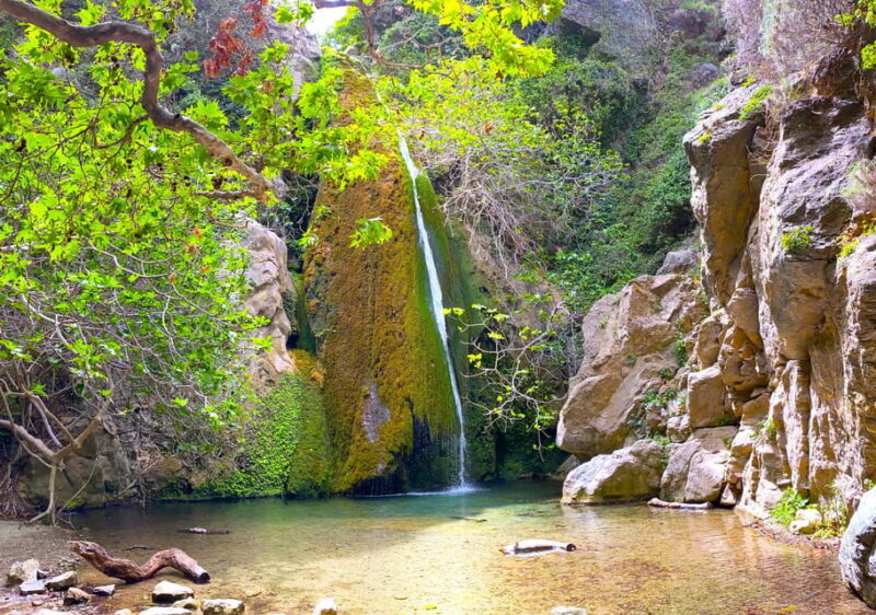 Crete: Richtis Waterfall Guided Hiking Tour - Key Points