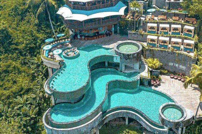 Cretya Pool Ubud, Tirta Empul Temple & Tibumana Waterfall Tour - Key Points