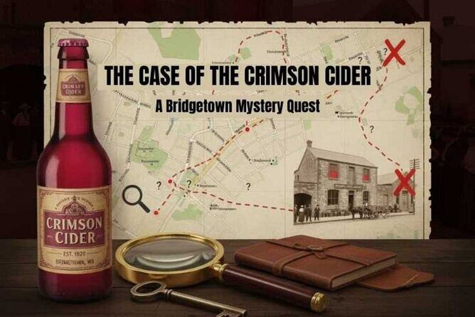 Crimson Cider Mystery Clue Hunt in Historic Bridgetown - Key Points
