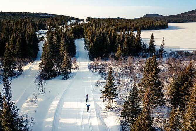 Cross Country Ski Introduction at Camp Mercier - The Scenic Setting