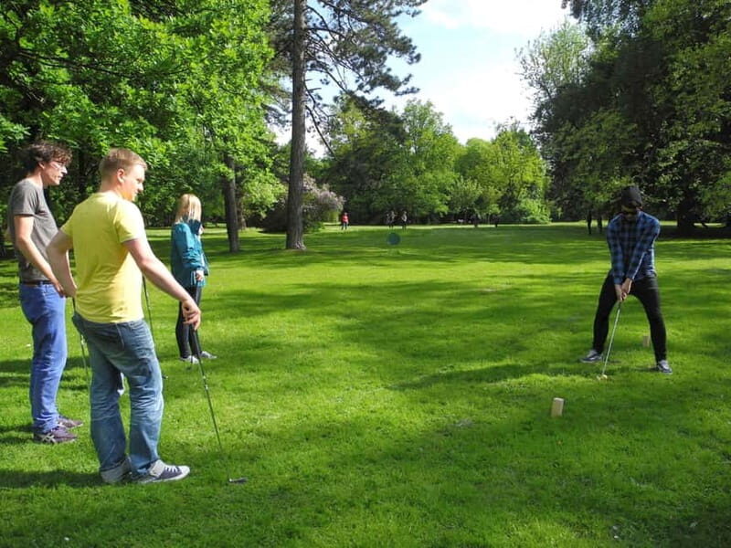 Cross golf in Leipzig: a unique event for companies, friends, and family. - How the Activity Unfolds