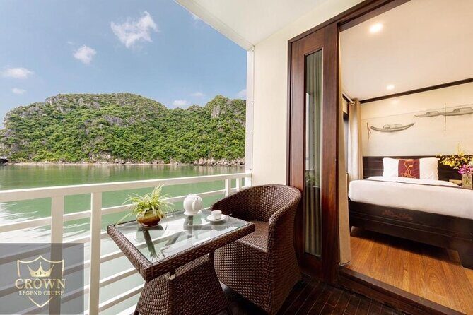 Crown Legend Cruise Ha Long 2 Days 1 Night - The Sum Up