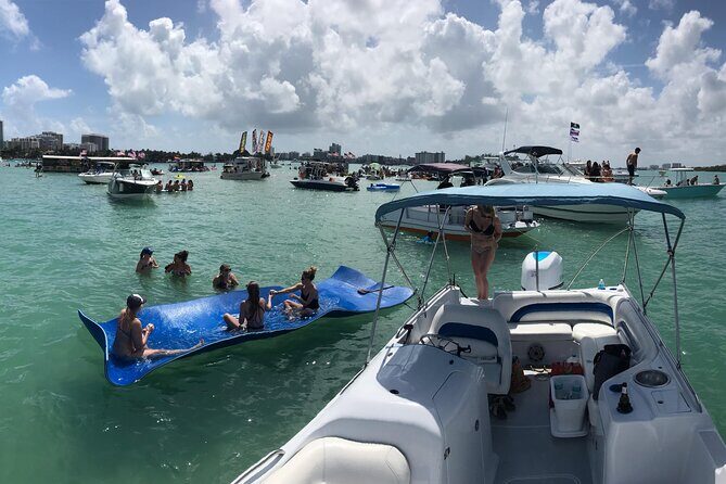 Cruise on a 21 Luxury Deck Boat Choice of Tour Sandbars Watermat - Introduction: An Authentic Water Experience in Fort Lauderdale