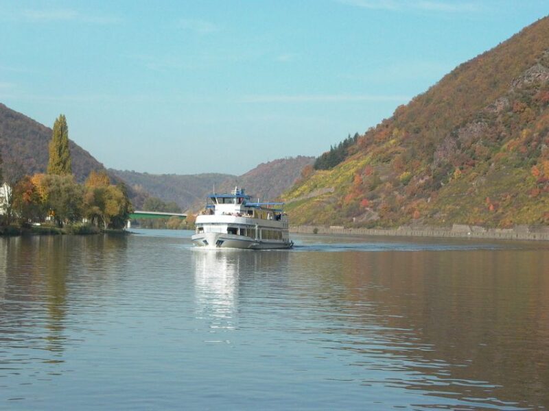 Cruise to the fireworks of Winninger vinefestival - Key Points